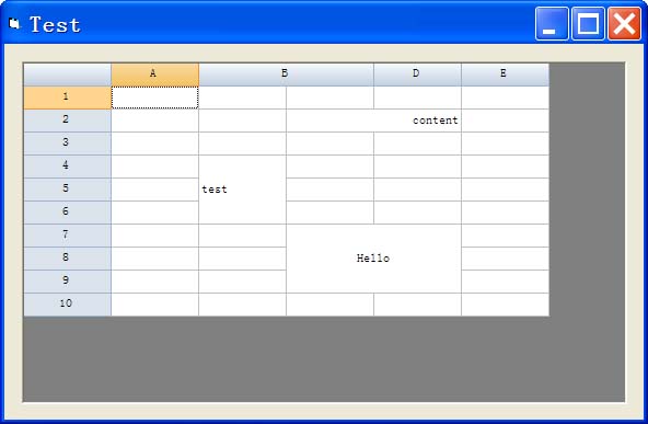 Merge Header And Cells In DataGridView C VB NET